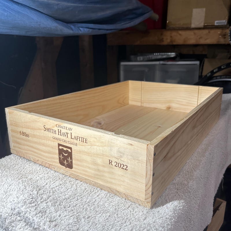 Shallow Wood Box - Etsy