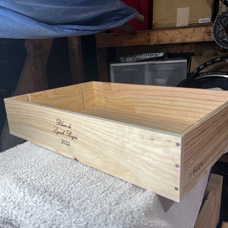 Shallow Wood Box - Etsy