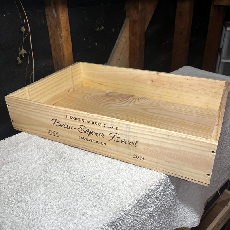 Shallow Wood Box - Etsy