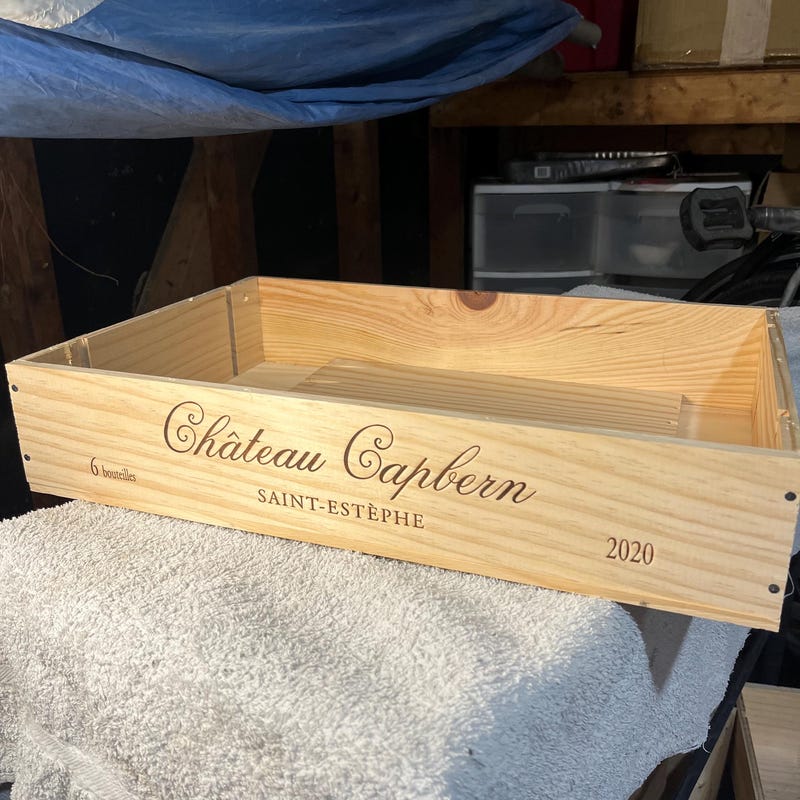 Shallow Wood Box - Etsy