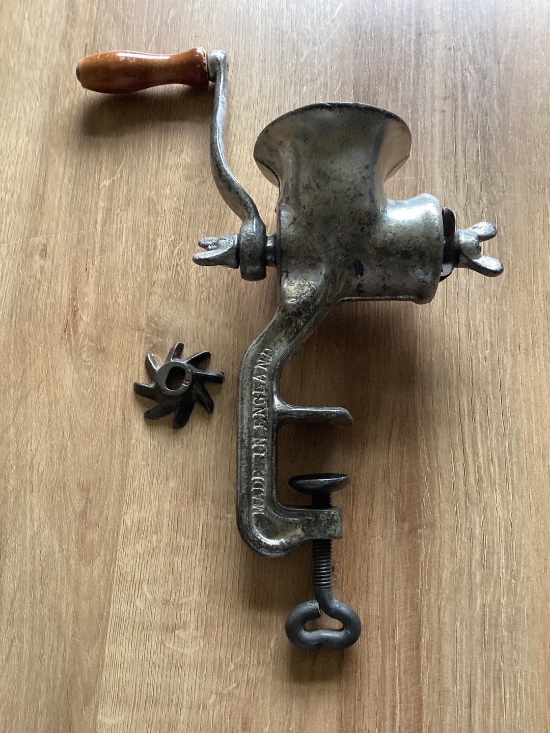 Vintage Metal Meat Mincer No 0 in Size Made in England - Etsy