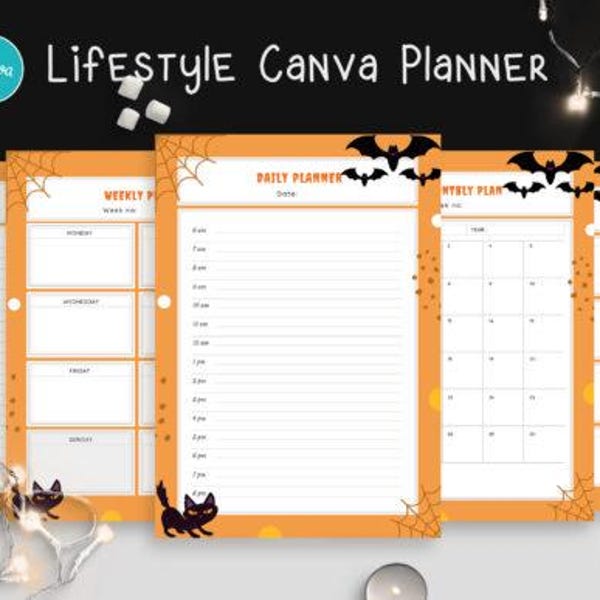 Reflection & Plan CANVA Template Setreflection Plannercanva ...