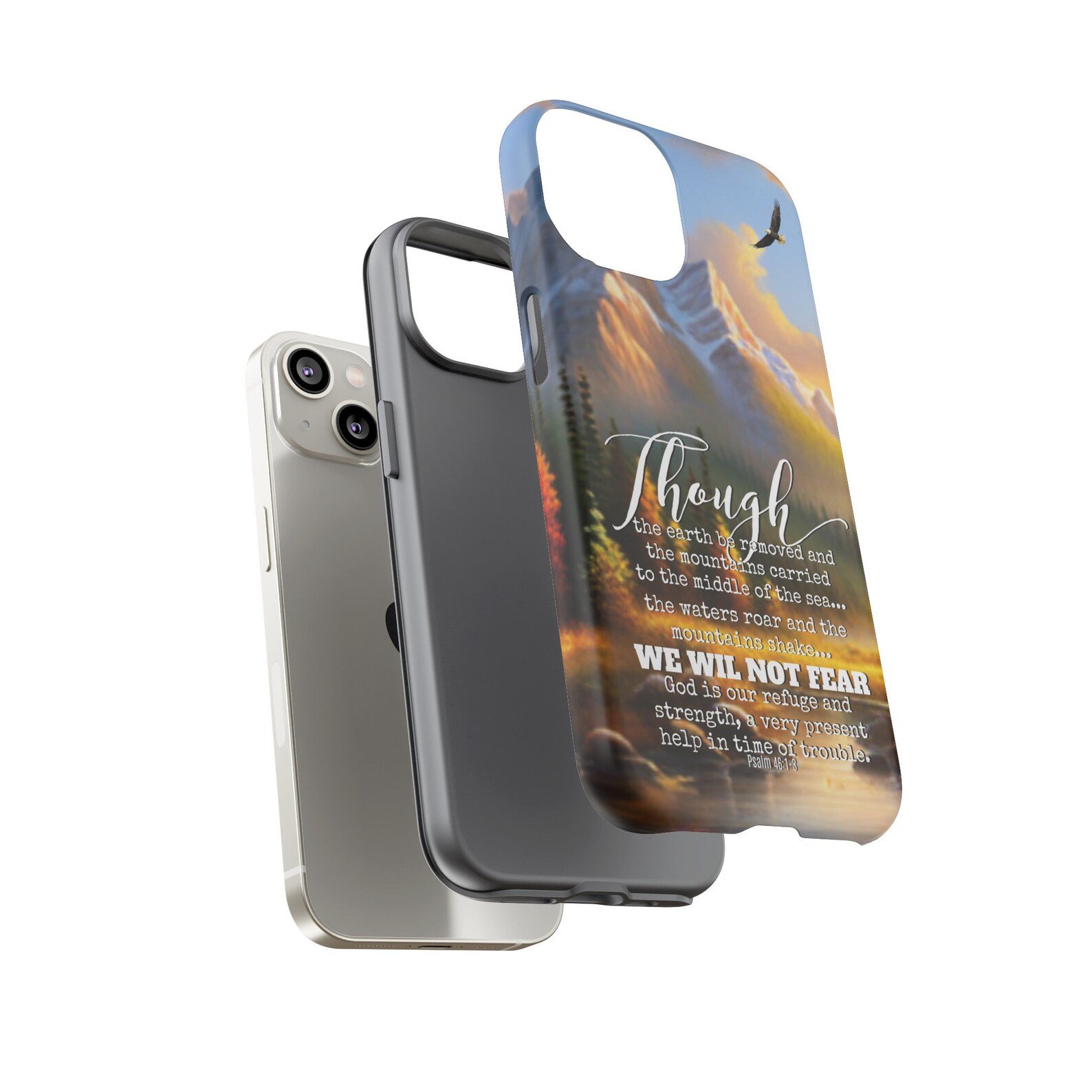 Psalm 46 God is Refuge and Strength in Time of Trouble, Scripture Phone ...