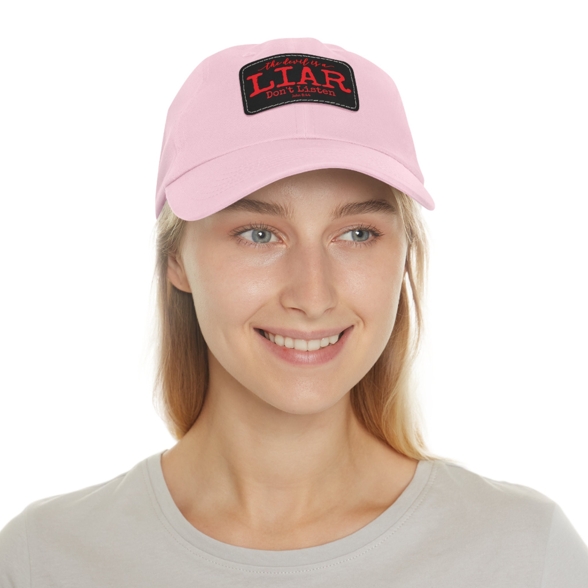 Bible Verse Hat, Christian Hat, Devil is a Liar Hat, John 8:44 ...