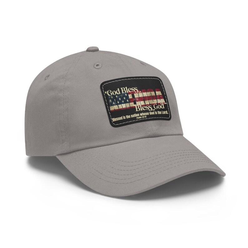 God Bless America Christian Hat, Psalm 32:12 Hat, Christian Scripture ...