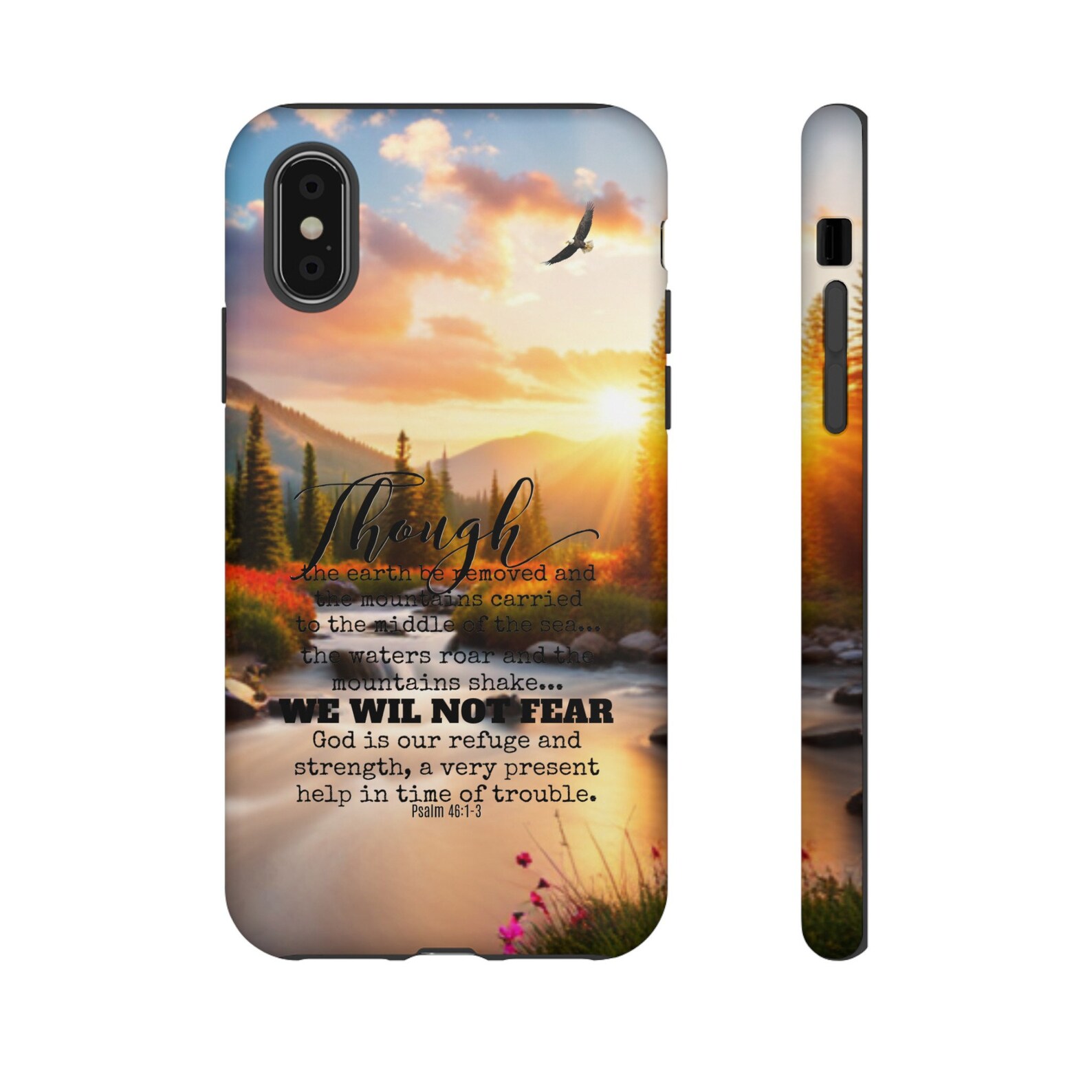 Psalm 46 God is Refuge and Strength in Time of Trouble, Scripture Phone ...