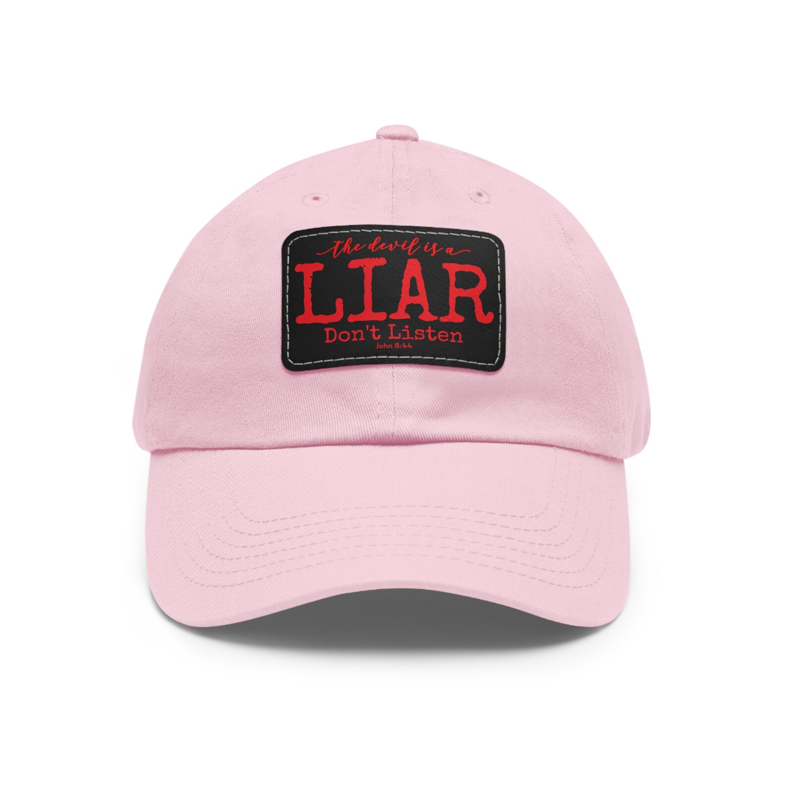 Bible Verse Hat, Christian Hat, Devil is a Liar Hat, John 8:44 ...