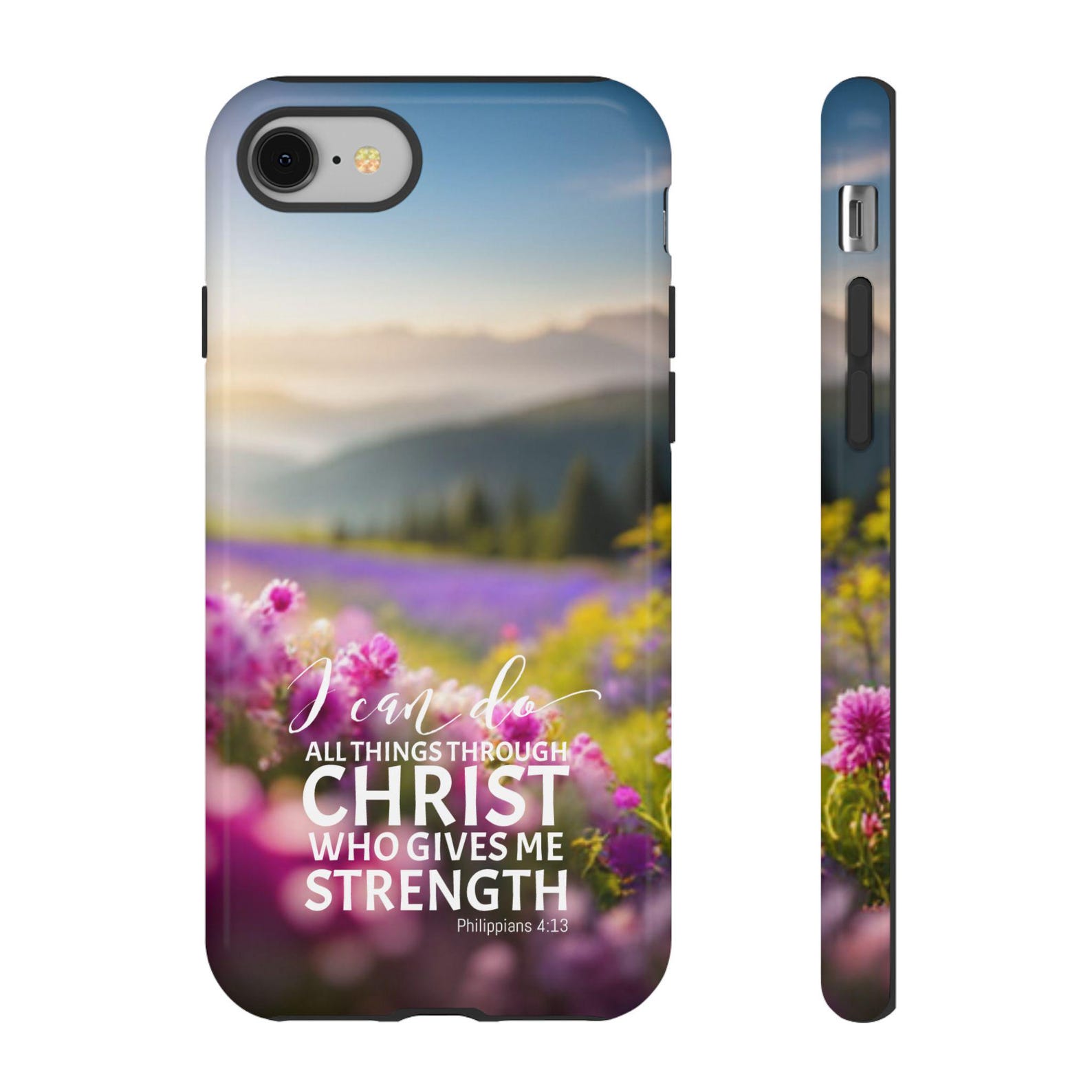 Philippians 4:13 Scripture Phone Case, Do All Things Through Christ ...
