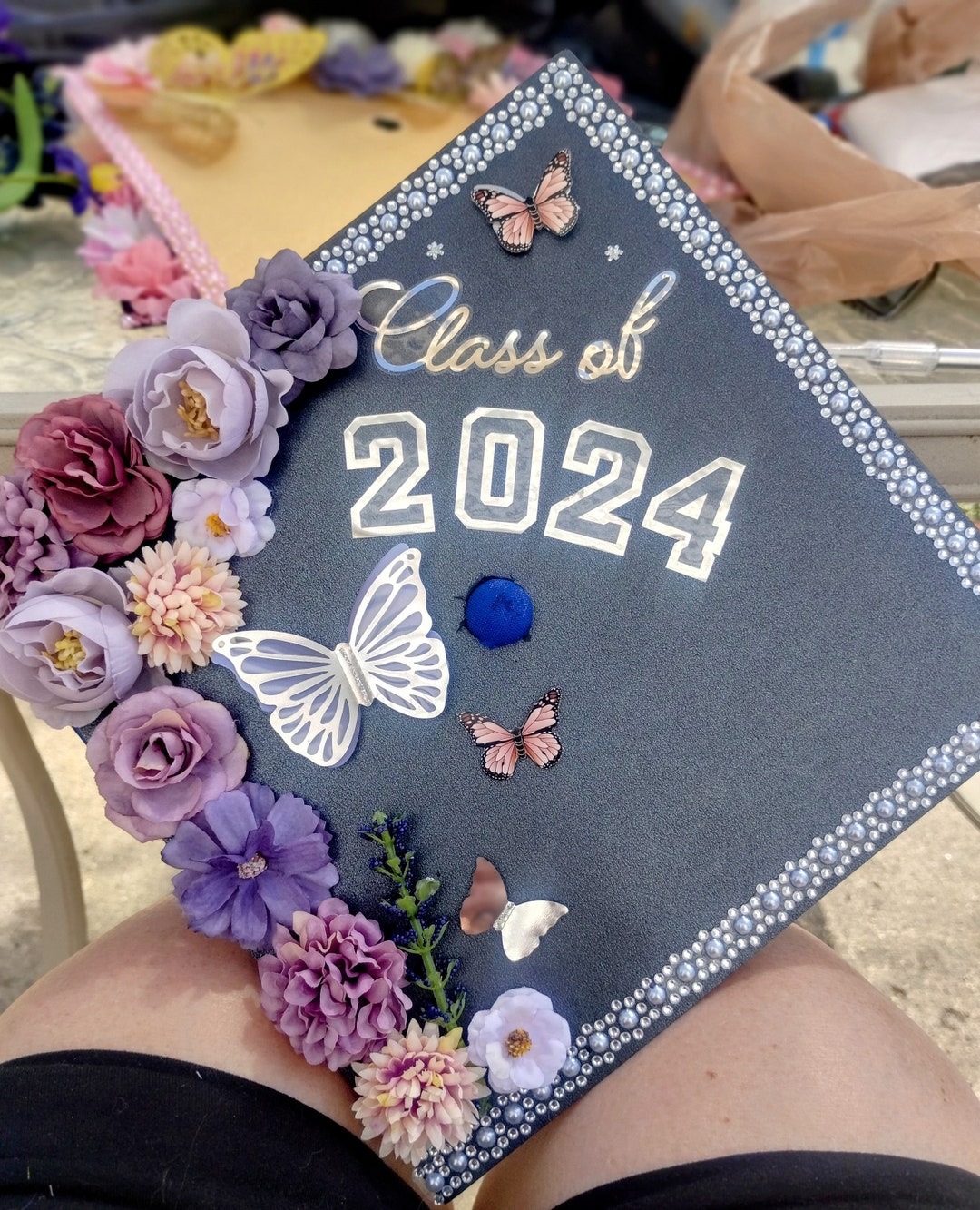 Personalized Graduation Cap Topper - Etsy