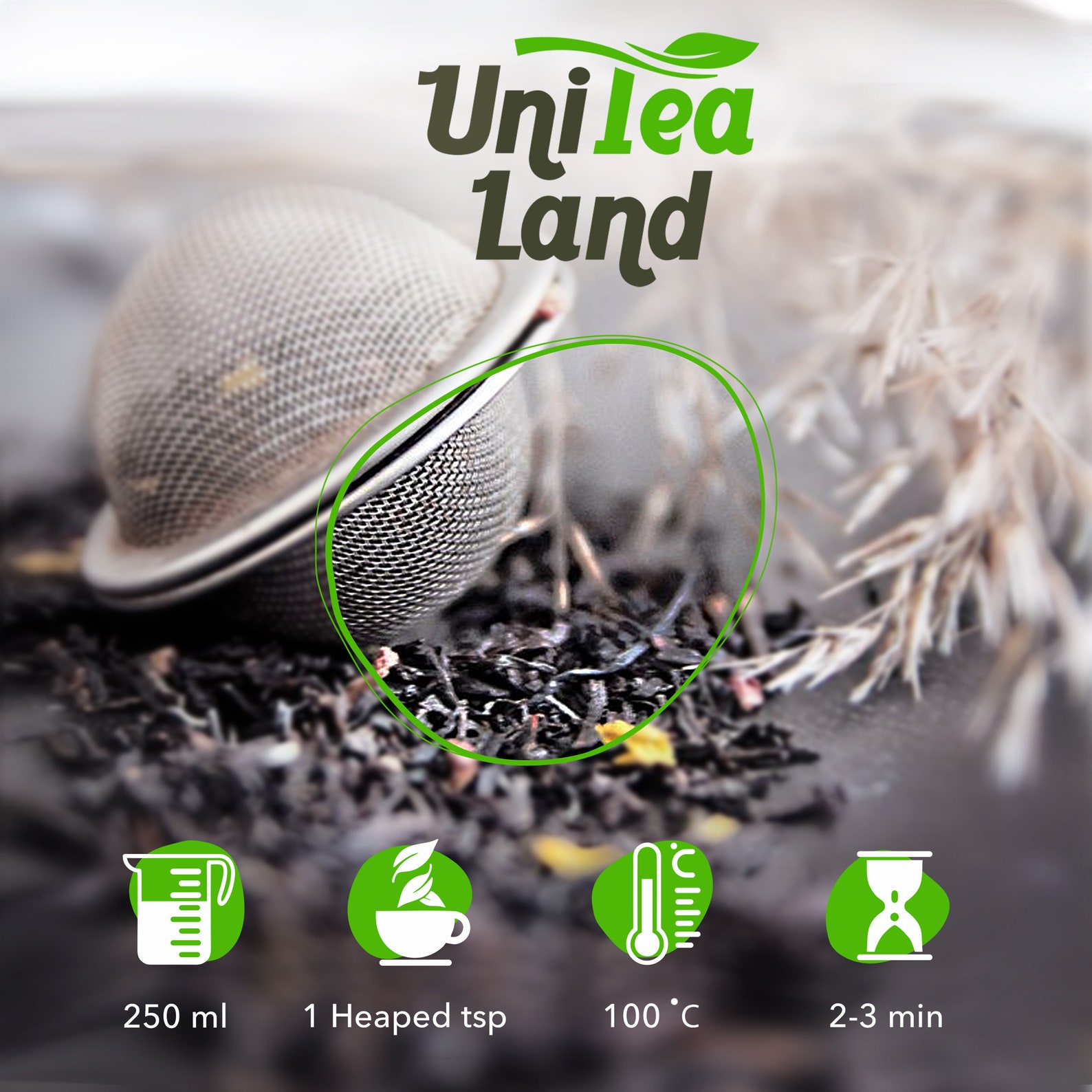 Black Tea Decaffeinated Ceylon Unitea Land 100g - Etsy