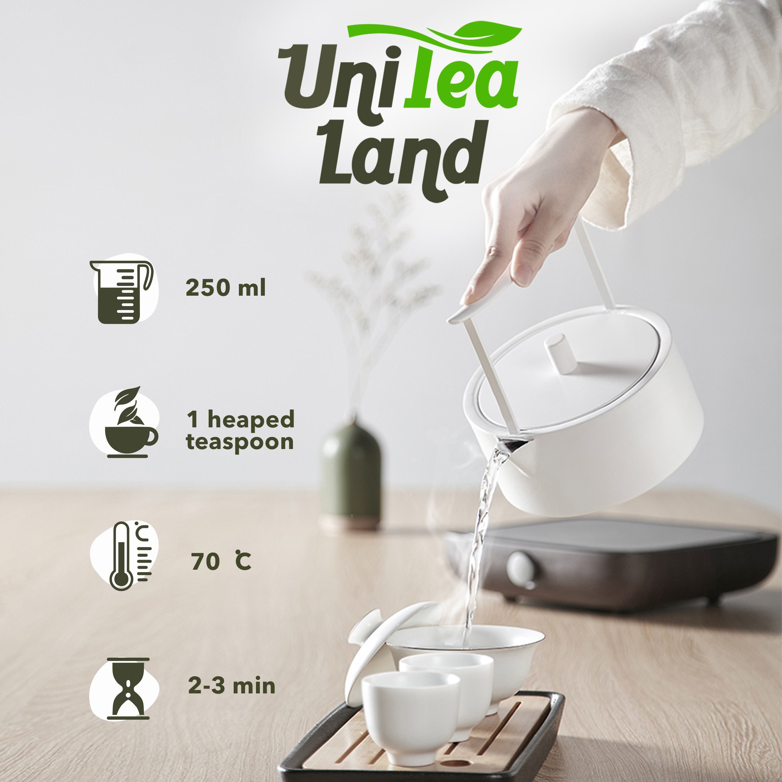 White Tea China Pai Mu Tan Unitea Land 100g - Etsy