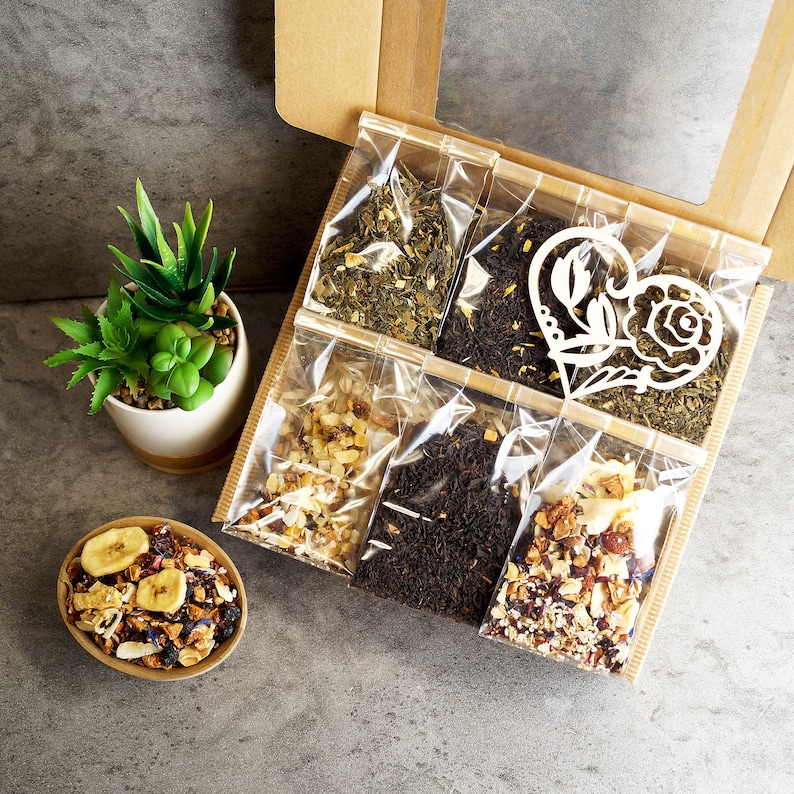 Tea Gift Set tea Mix heart Unitea Land 300g tea Lover Pack, Loose Leaf ...