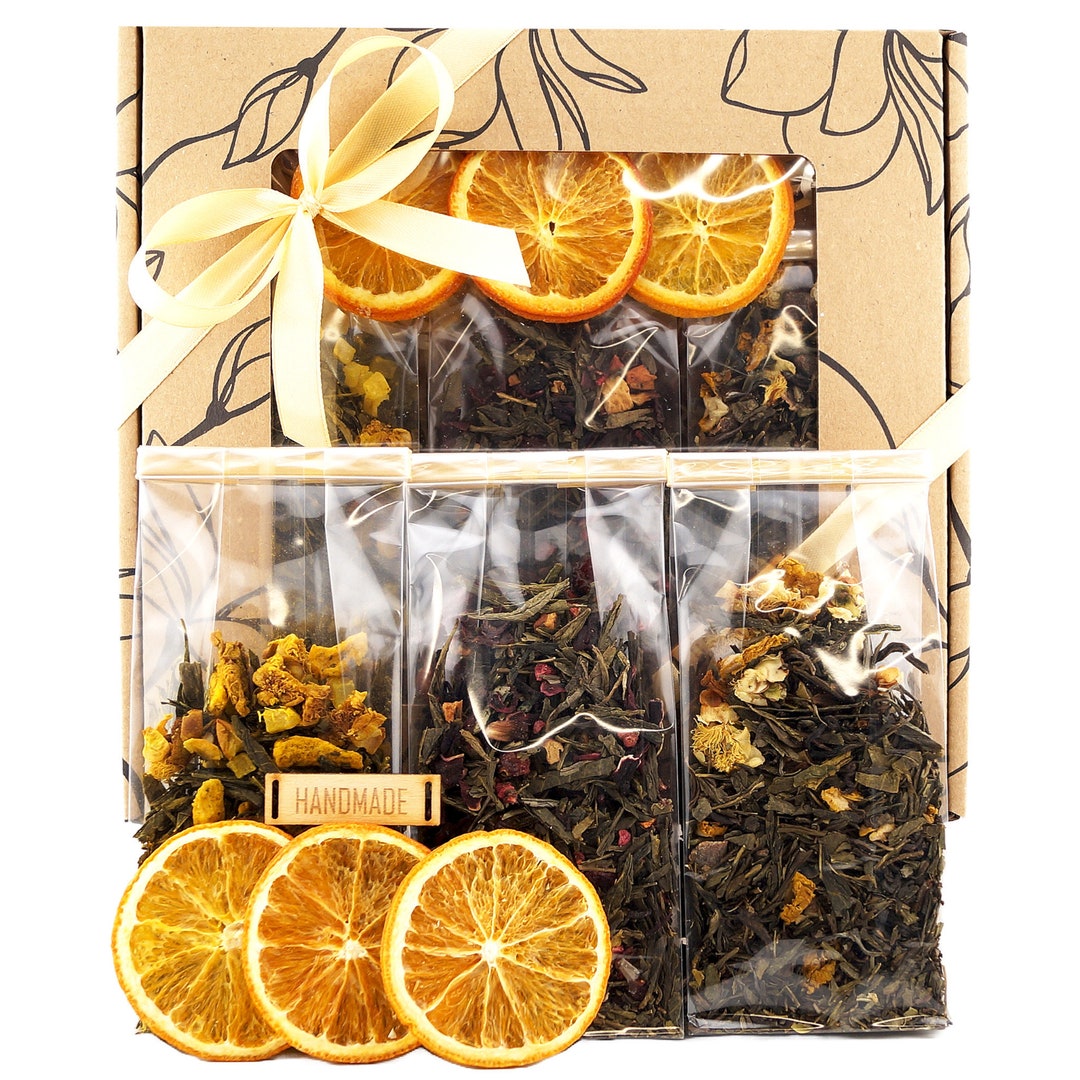 Tea Gift Set Green Tea Premium Unitea Land 150g (5.3oz), Tea Lover Pack ...