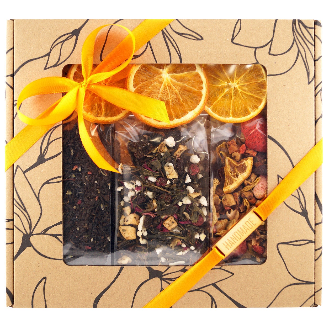 Tea Gift Set Mix Tea Premium Unitea Land 150g 5.3oz, Tea Lover Pack, Loose Leaf Tea Box - Etsy