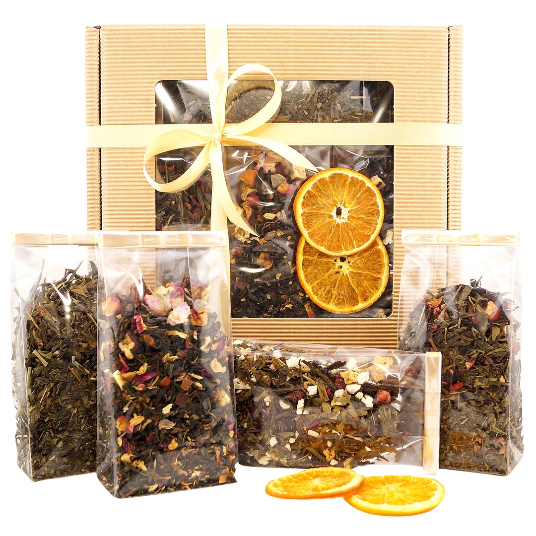 Tea Gift Set "premium Green Tea" Unitea Land 200g (7.05oz), Tea Lover ...