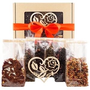 Tea Gift Set "tea Mix "heart" Unitea Land 300g (10.6oz), Tea Lover Pack ...