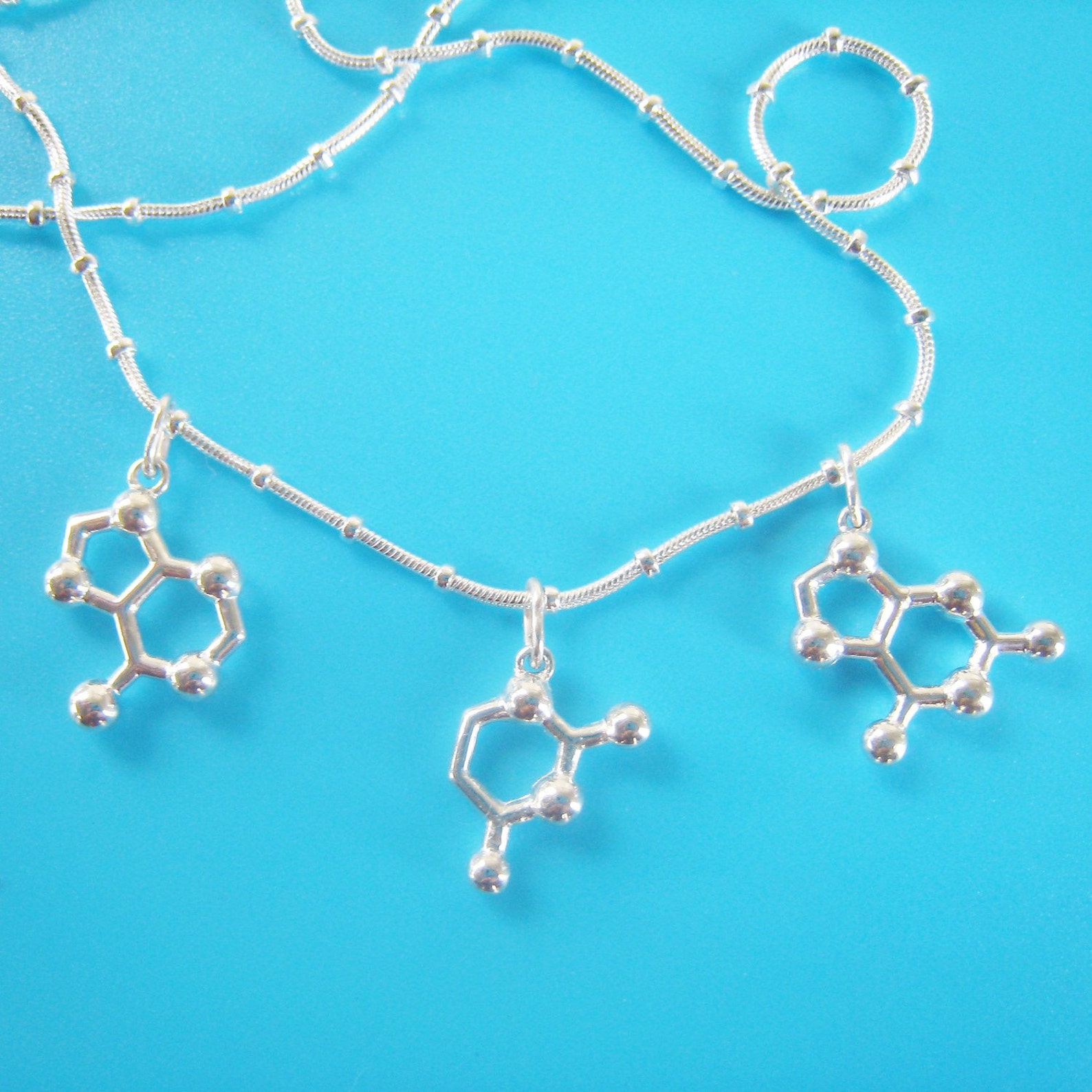 AUG Start Codon - New Beginnings - Necklace in Solid Sterling Silver - Etsy