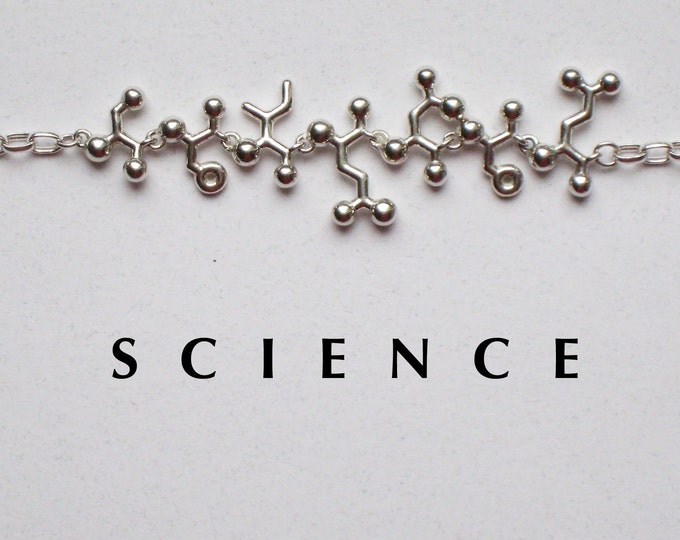 SCIENCE Bracelet Spelled With Amino Acids - Etsy