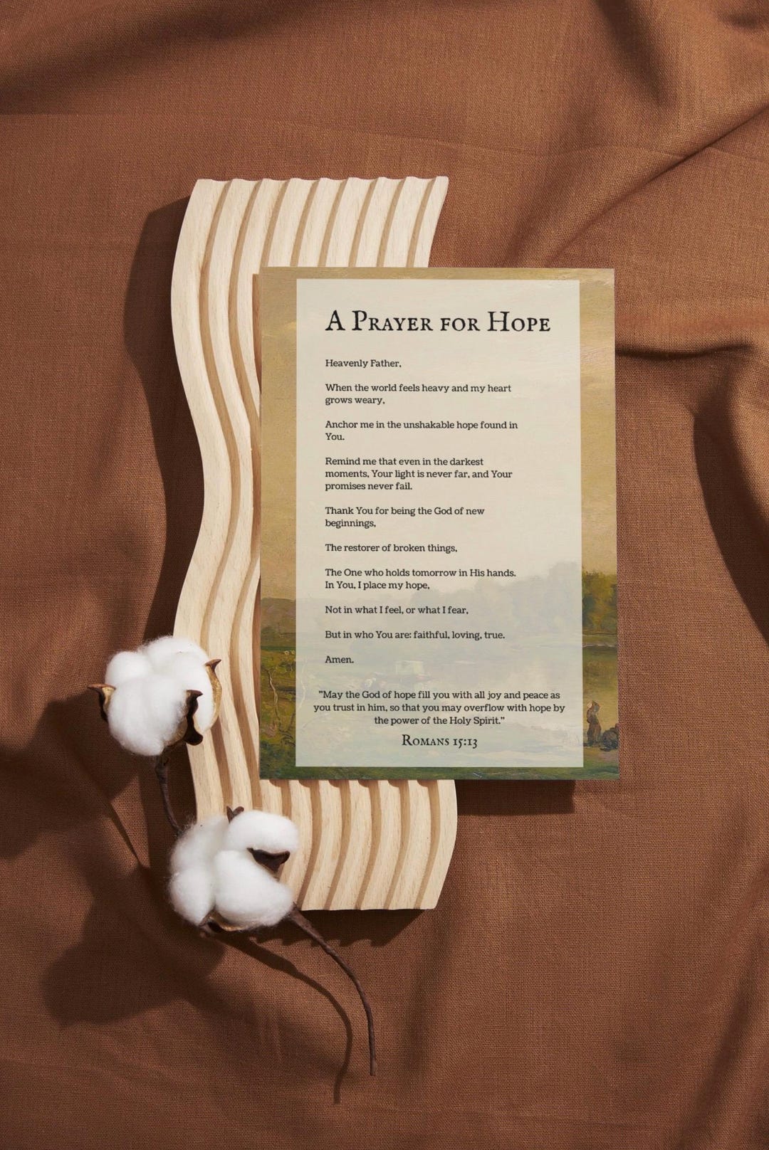 Editable Prayer Card Template | Printable Christian Card | 5.5x8.5 ...