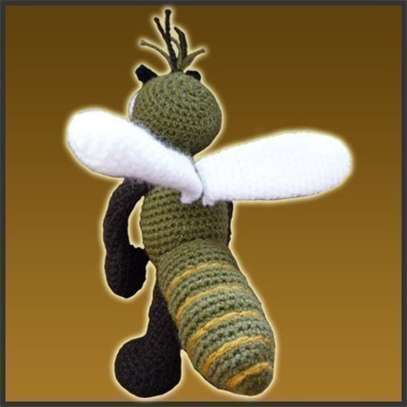 Amigurumi Pattern Crochet Mosquito Insect Bug Doll Animal PDF | Etsy