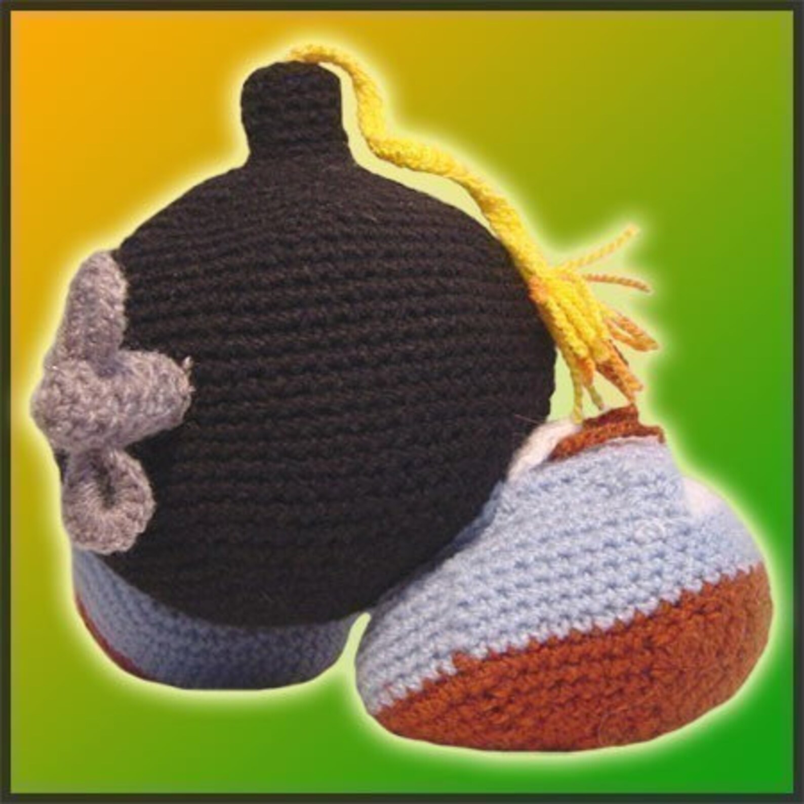 Amigurumi Pattern Crochet Baby Nuke Bomb Doll DIY Instant - Etsy