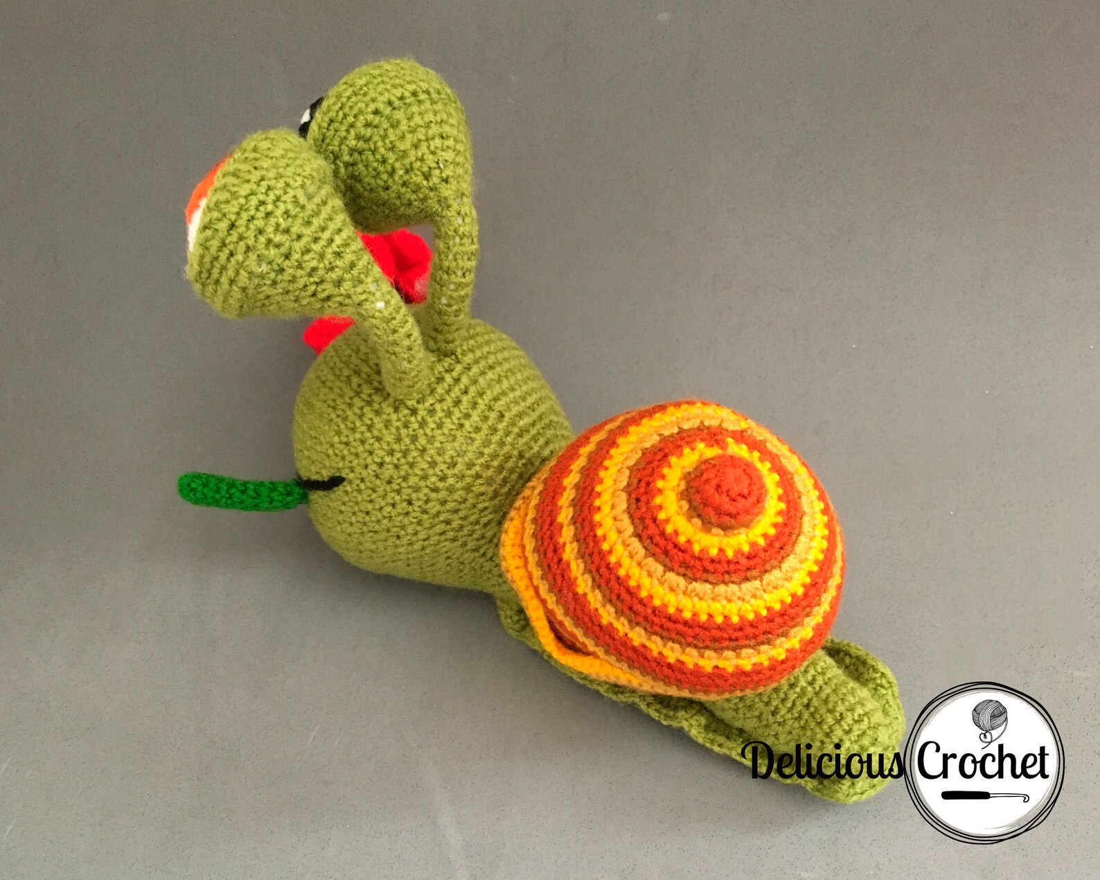 Amigurumi Pattern Crochet Snail and Flower Winkle Animal Bug - Etsy