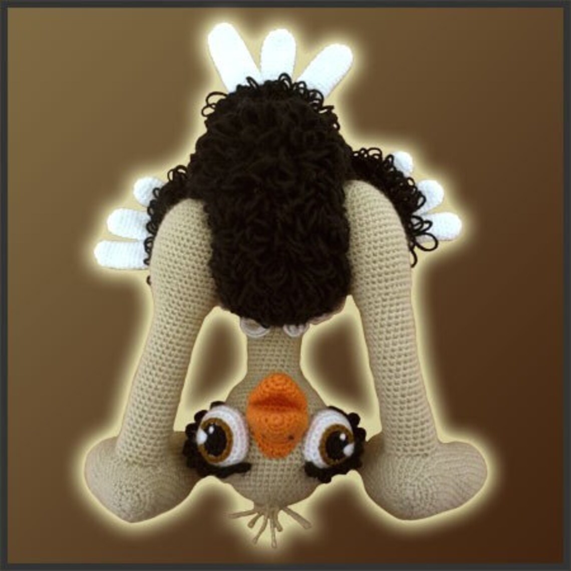 Amigurumi Pattern Crochet Olga Ostrich Bird DIY Instant Digital ...