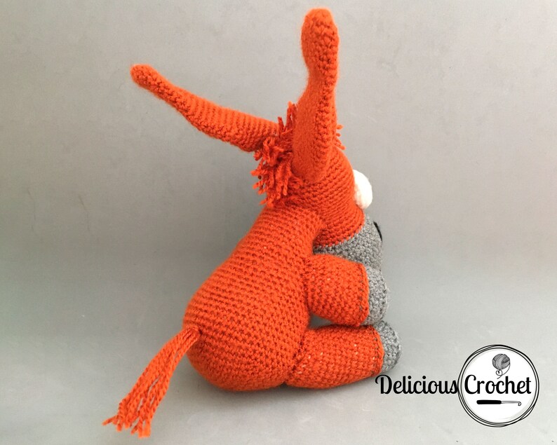 Amigurumi Pattern Crochet Mule Donkey Horse Pony Animal Doll - Etsy