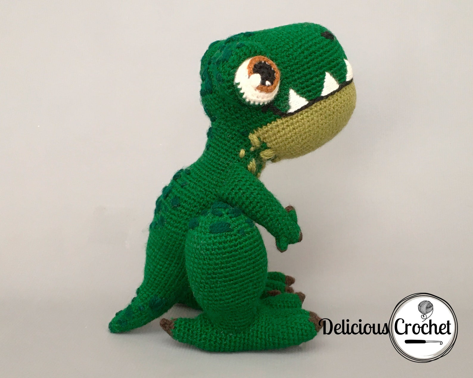 Amigurumi Pattern Crochet T-REX Dinosaur DIY Instant Digital - Etsy
