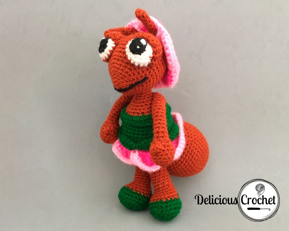Amigurumi Pattern Crochet Ant Insect Emmet Pismire Bug Animal - Etsy