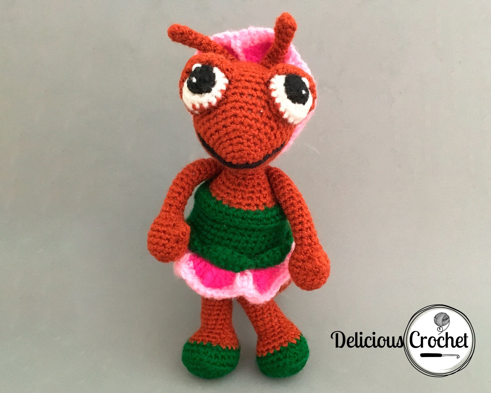 Amigurumi Pattern Crochet Ant Emmet Bug Insect Doll Animal Toy - Etsy