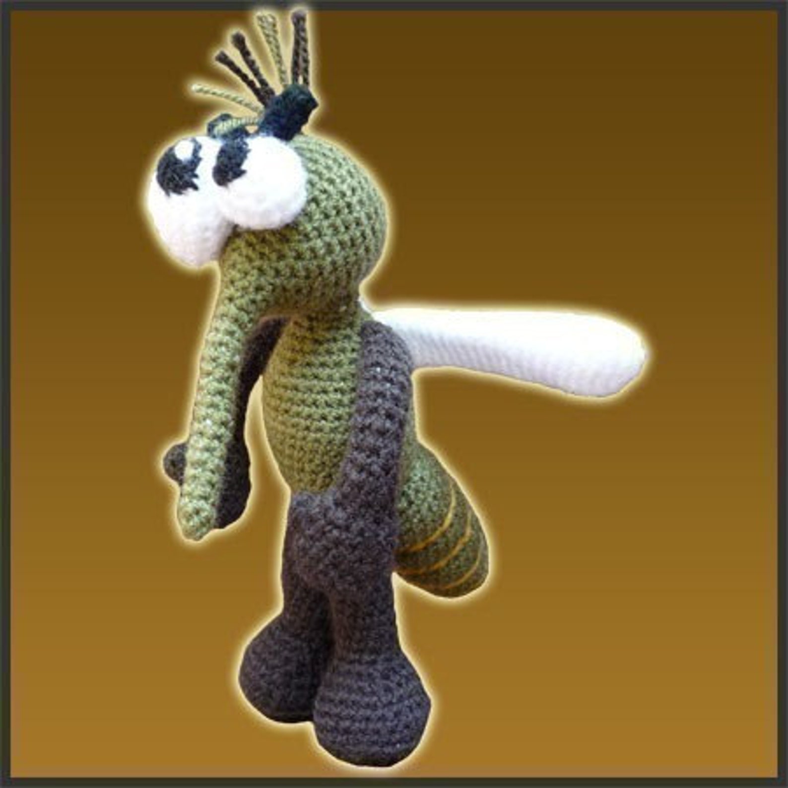 Amigurumi Pattern Crochet Mosquito Insect Bug Doll Animal PDF - Etsy