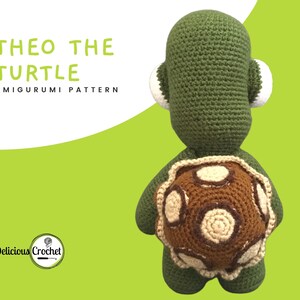 Amigurumi Pattern Crochet Turtle Tortoise With Removable Shell ...