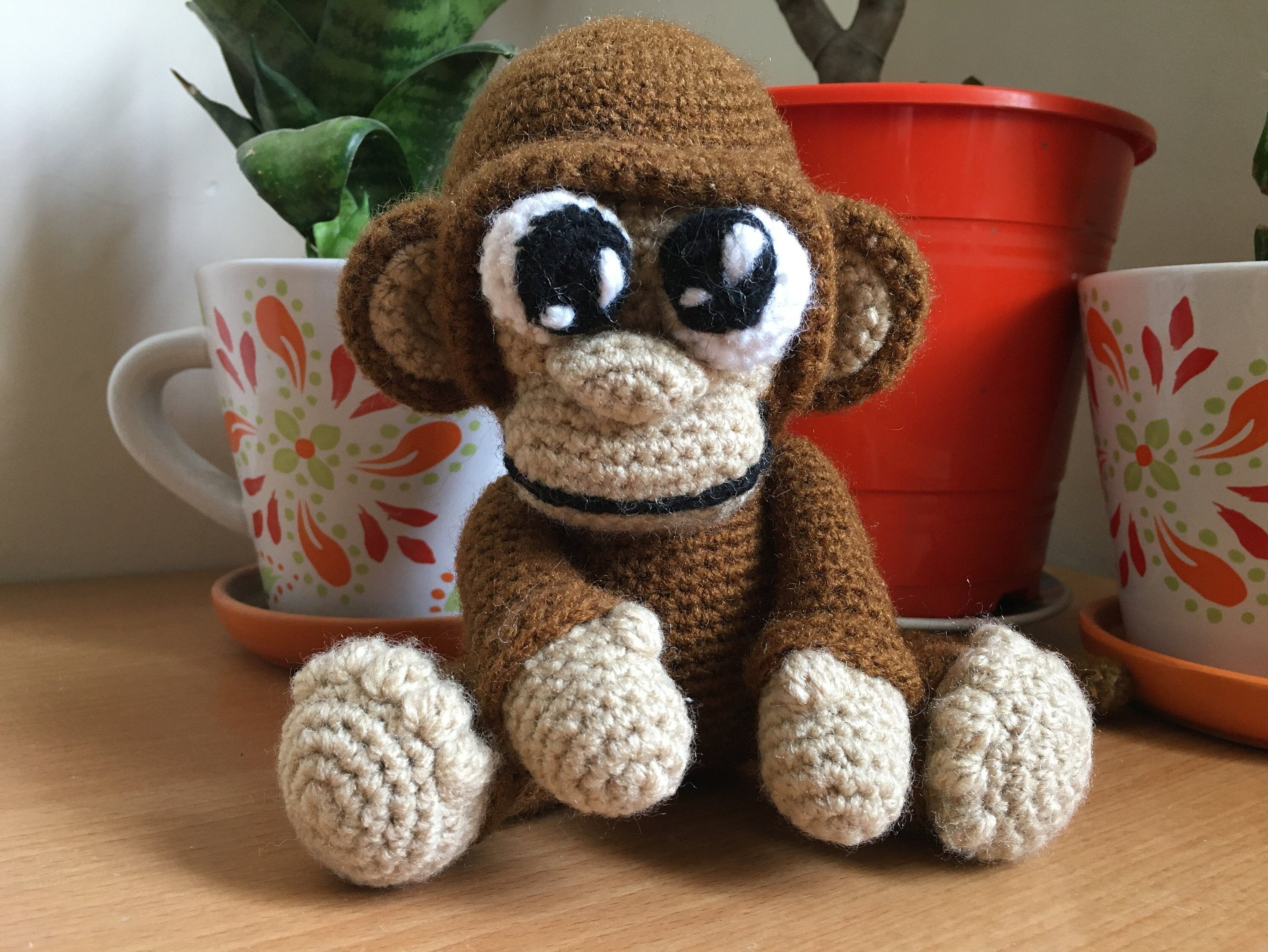 Amigurumi Pattern Little Monkey Crochet Digital Download | Etsy