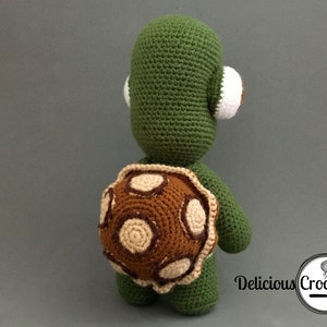 Amigurumi Pattern Crochet Turtle Tortoise With Removable Shell | Etsy