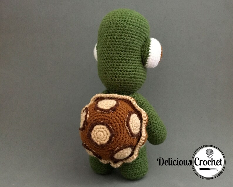 Amigurumi Pattern Crochet Turtle Tortoise With Removable Shell | Etsy