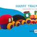 Train Crochet Amigurumi Pattern PDF – Crochet Toy Pattern for Kids ...