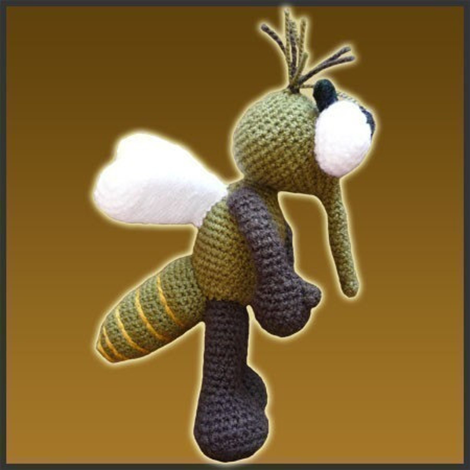 Amigurumi Pattern Crochet Mosquito Insect Bug Doll Animal PDF - Etsy