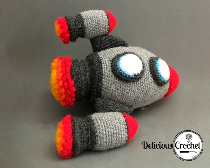 Amigurumi Pattern Crochet Spaceship and Astronaut DIY Digital | Etsy
