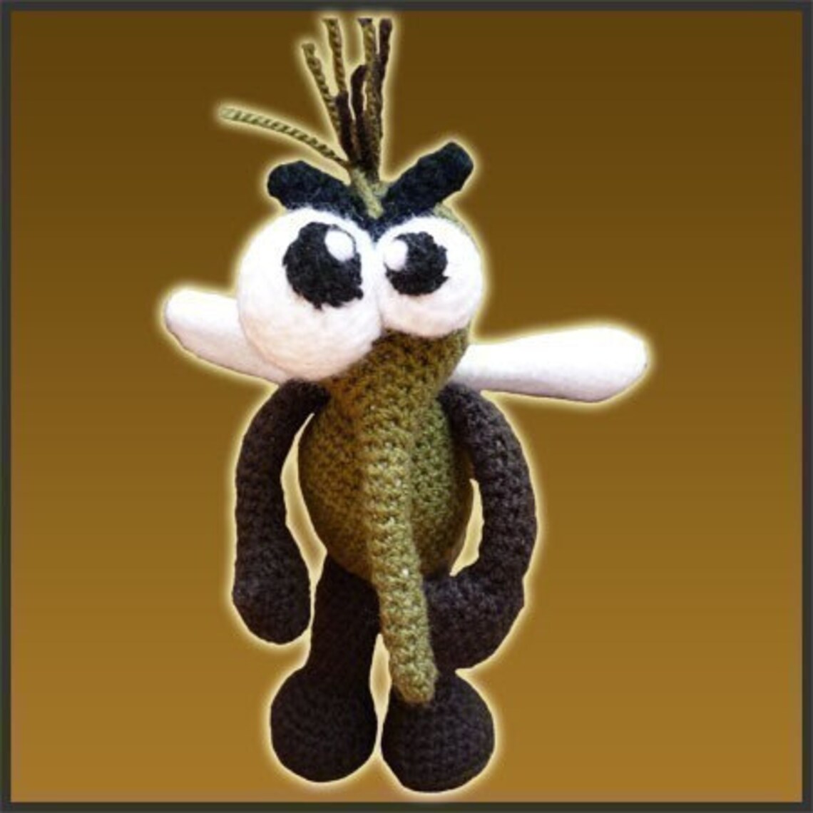 Amigurumi Crochet Pattern Mosquito Bug Insect Fly Gnat Midge - Etsy