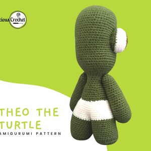 Amigurumi Pattern Crochet Turtle Tortoise With Removable Shell ...