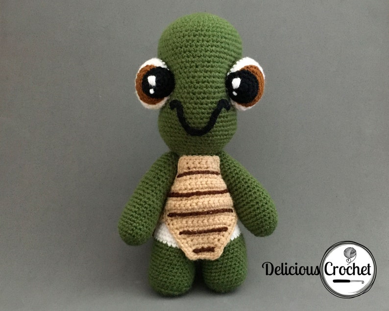 Amigurumi Pattern Crochet Turtle Tortoise With Removable Shell | Etsy