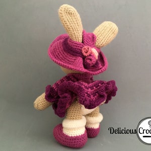 Amigurumi Pattern Crochet Rosie Rabbit Bunny DIY Digital - Etsy