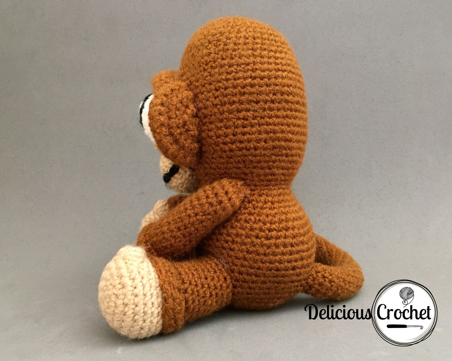 Amigurumi Pattern Crochet Monkey Chimpanzee Ape Animal Doll | Etsy
