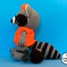 Amigurumi Pattern Crochet Raccoon Coon Randy Animal Doll Toy - Etsy
