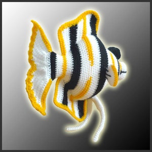 Amigurumi Pattern Crochet Angelo Angel Fish DIY Digital Download - Etsy