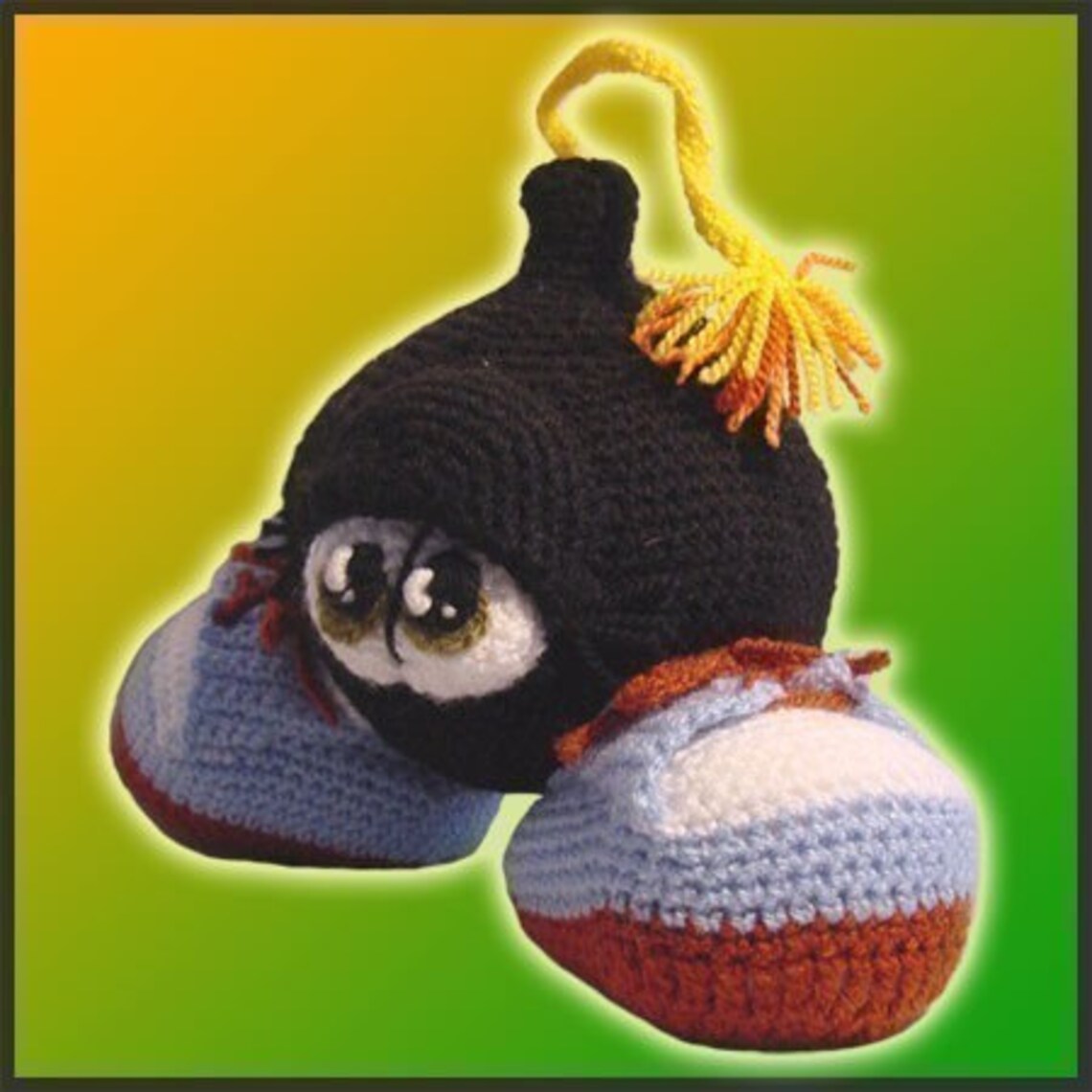 Amigurumi Pattern Crochet Baby Nuke Bomb Doll DIY Instant - Etsy