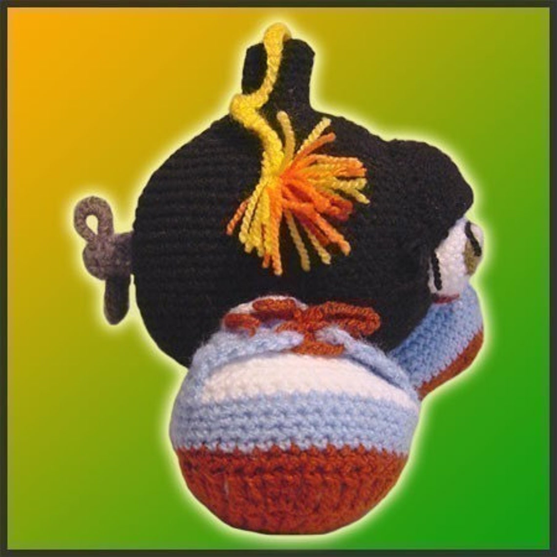 Amigurumi Pattern Crochet Baby Nuke Bomb Doll DIY Instant - Etsy