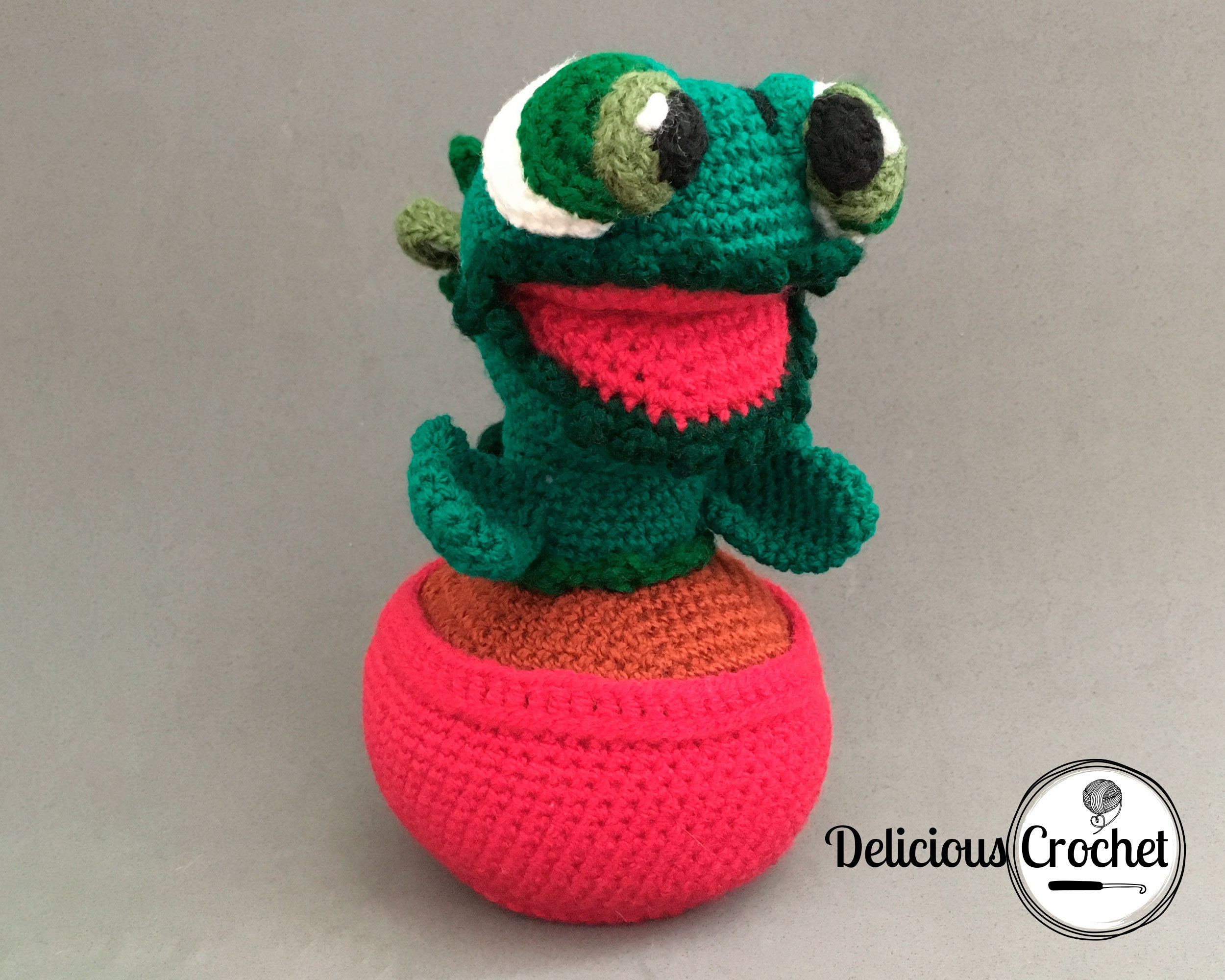 Amigurumi Pattern Crochet Carnivorous Plant Doll DIY Instant | Etsy
