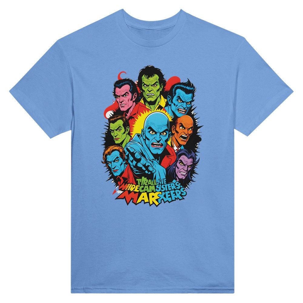 90s Retro Horror Comics T-shirt - Etsy